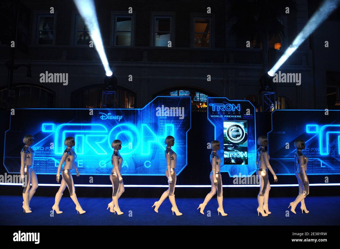 The world premiere of Walt Disney Pictures "Tron: Legacy" at El Capitan ...