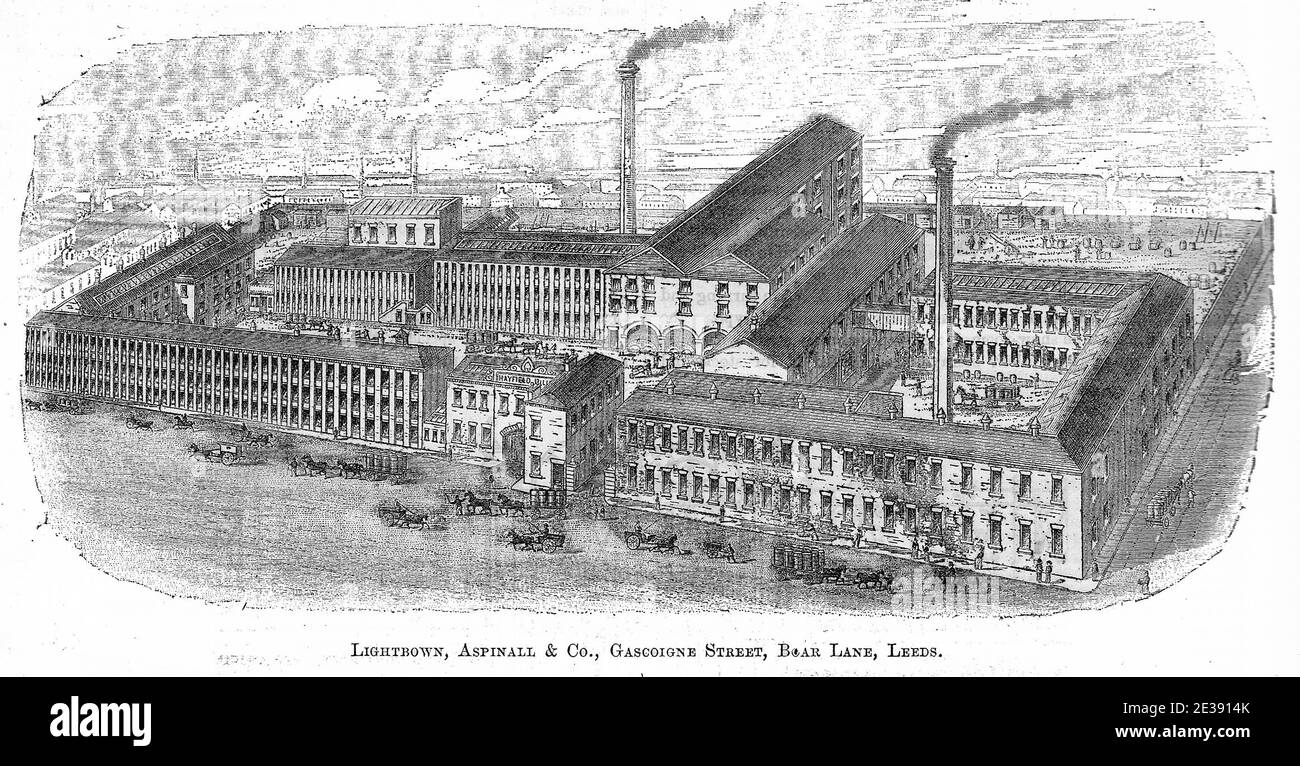 Victorian manchester mill Cut Out Stock Images & Pictures - Alamy