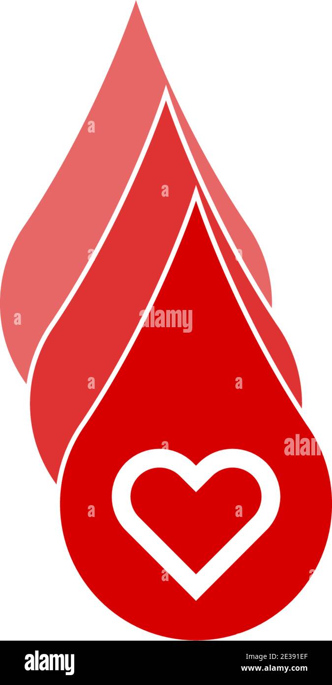 Blood logo icon design vector illustration template Stock Vector Image ...