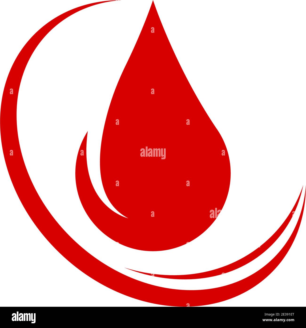 Blood logo icon design vector illustration template Stock Vector Image ...