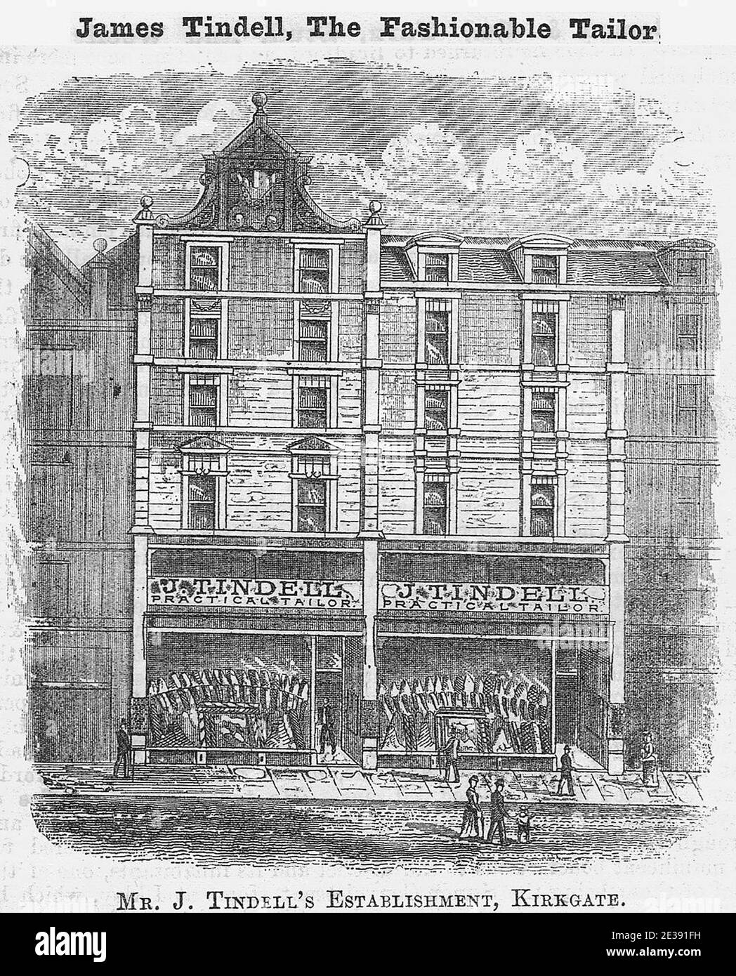 Upper kirkgate Black and White Stock Photos & Images - Alamy