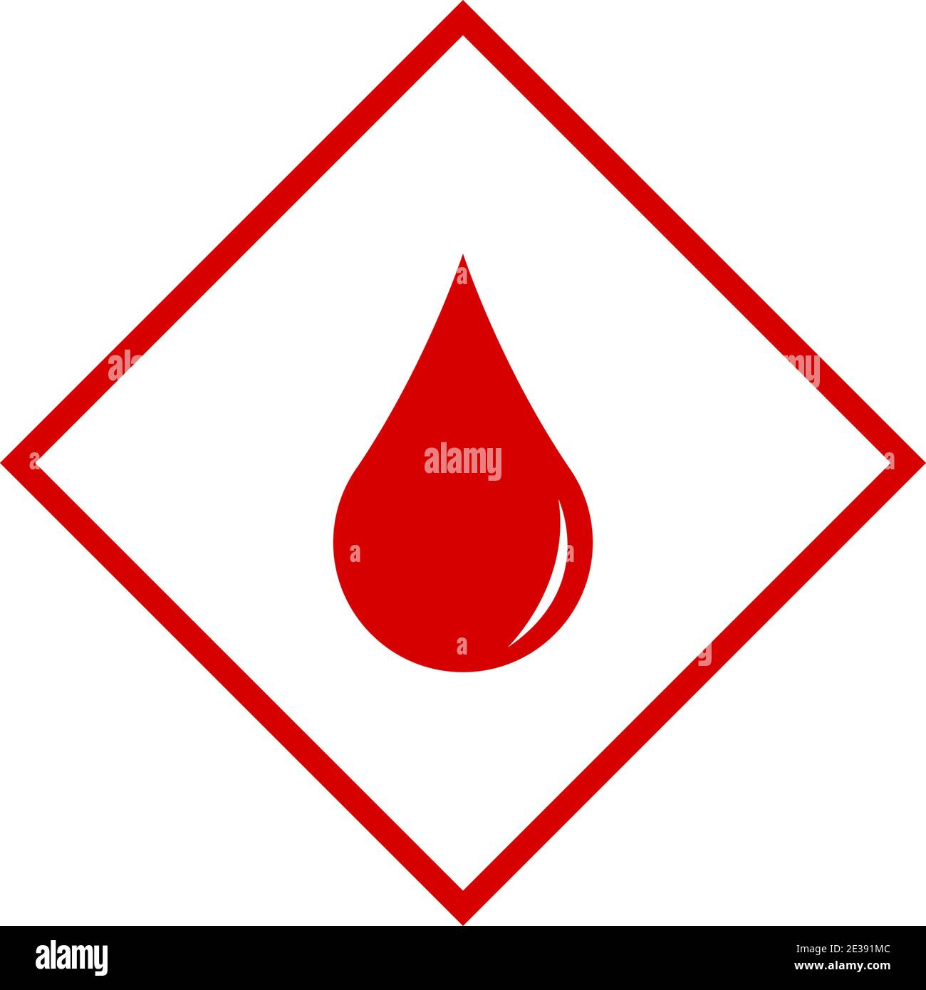 Blood logo icon design vector illustration template Stock Vector Image ...
