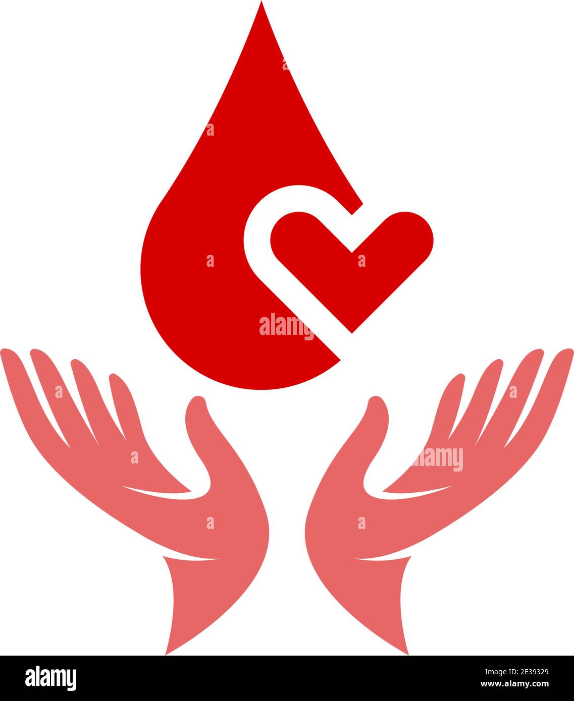 Blood logo icon design vector illustration template Stock Vector Image ...