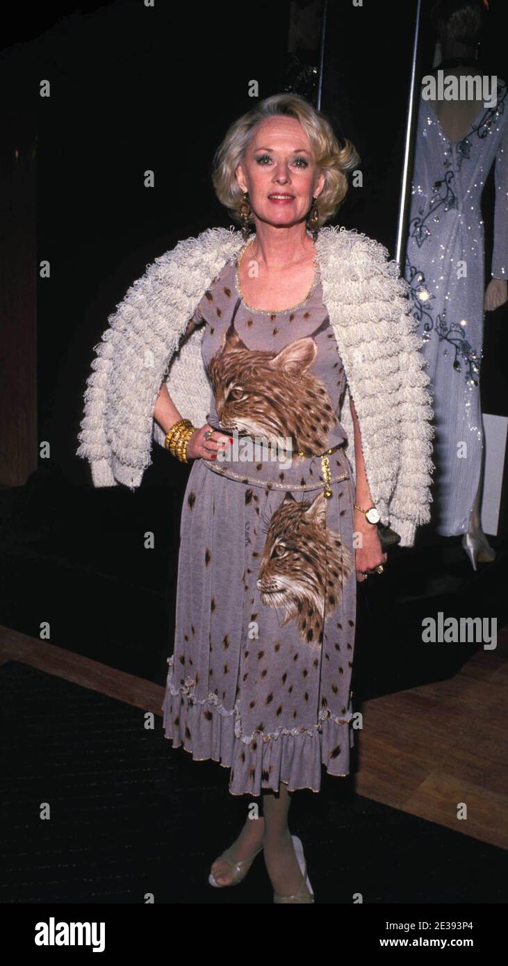 Tippi Hedren 1988 Credit: Ralph Dominguez/MediaPunch Stock Photo - Alamy