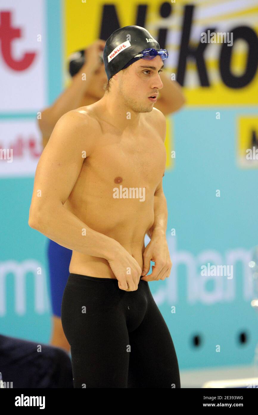Italian swimmers seen at World Swimming Championships (25m) in Dubai ...