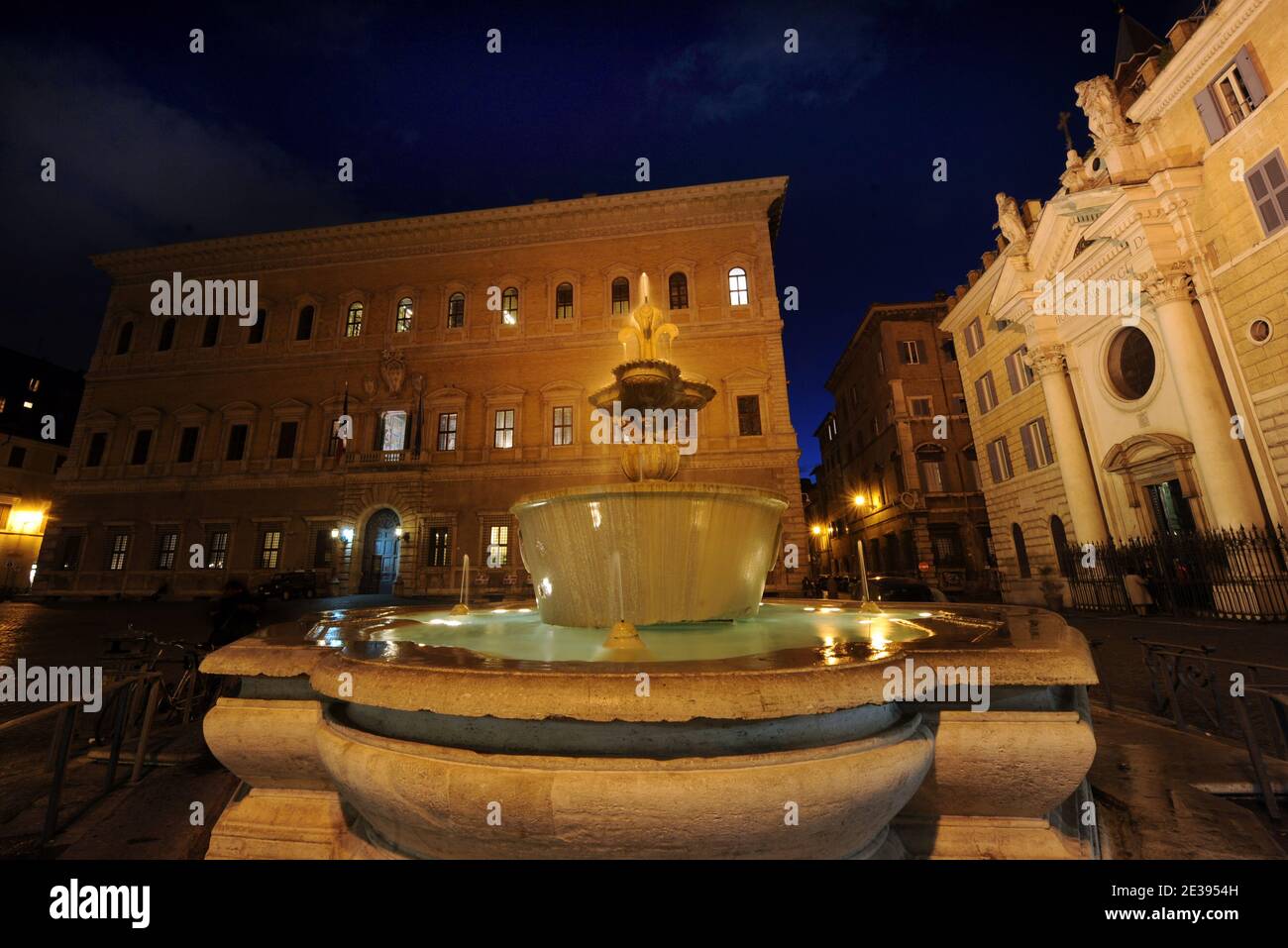 Palazzo Farnese, which currently houses the French embassy is the most ...