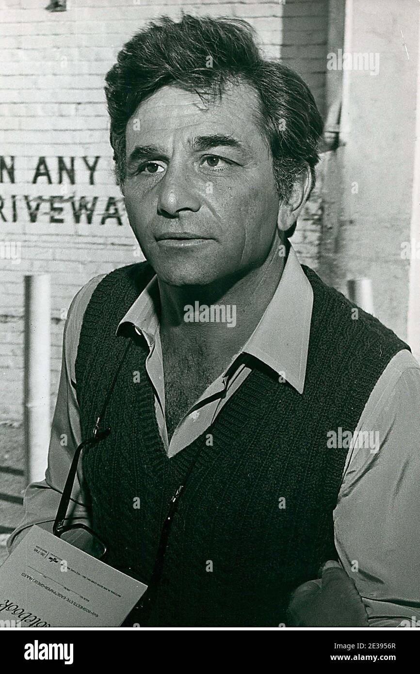 Peter Falk Credit: Ralph Dominguez/MediaPunch Stock Photo - Alamy