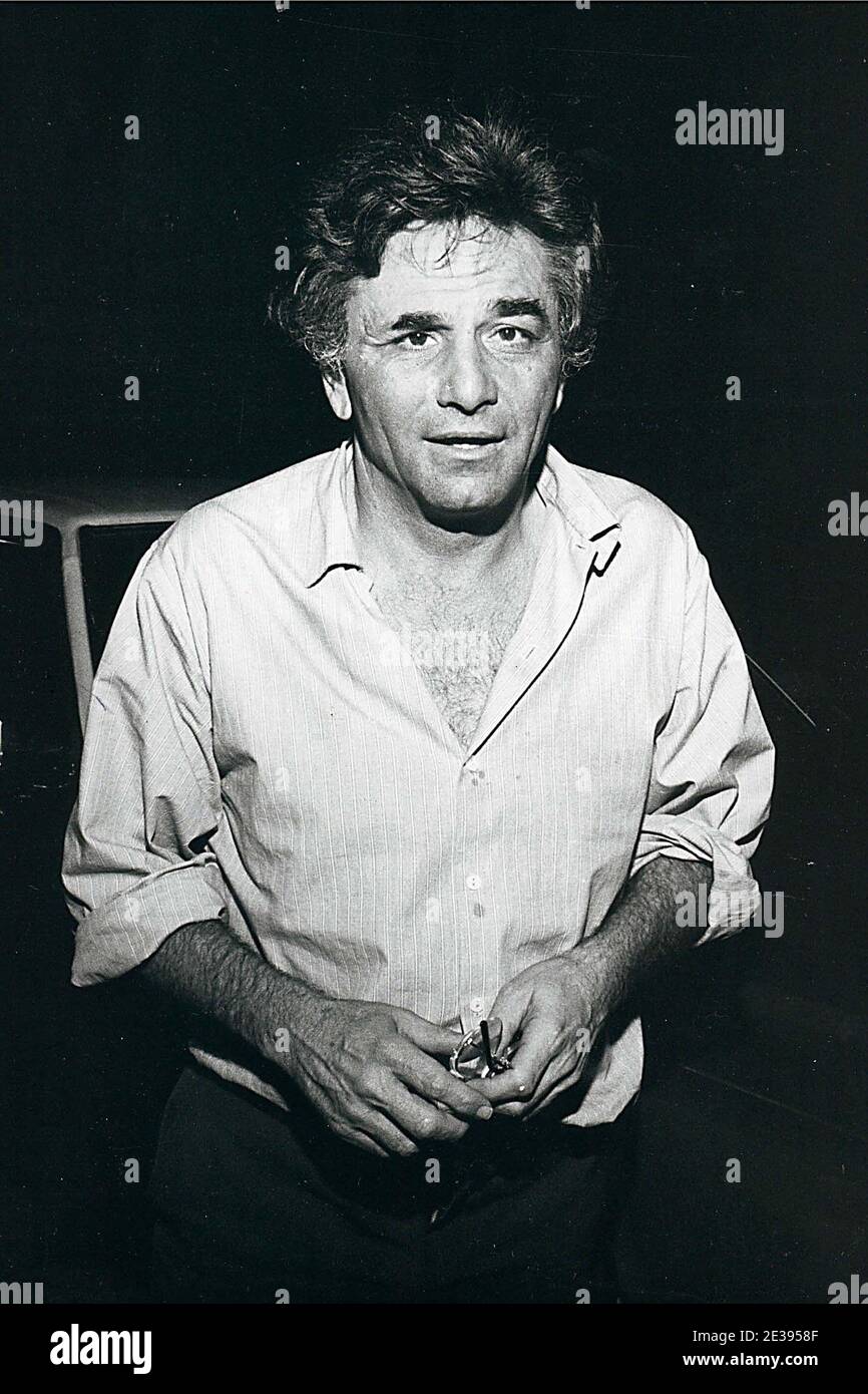 Peter Falk 1988 Credit: Ralph Dominguez/MediaPunch Stock Photo - Alamy