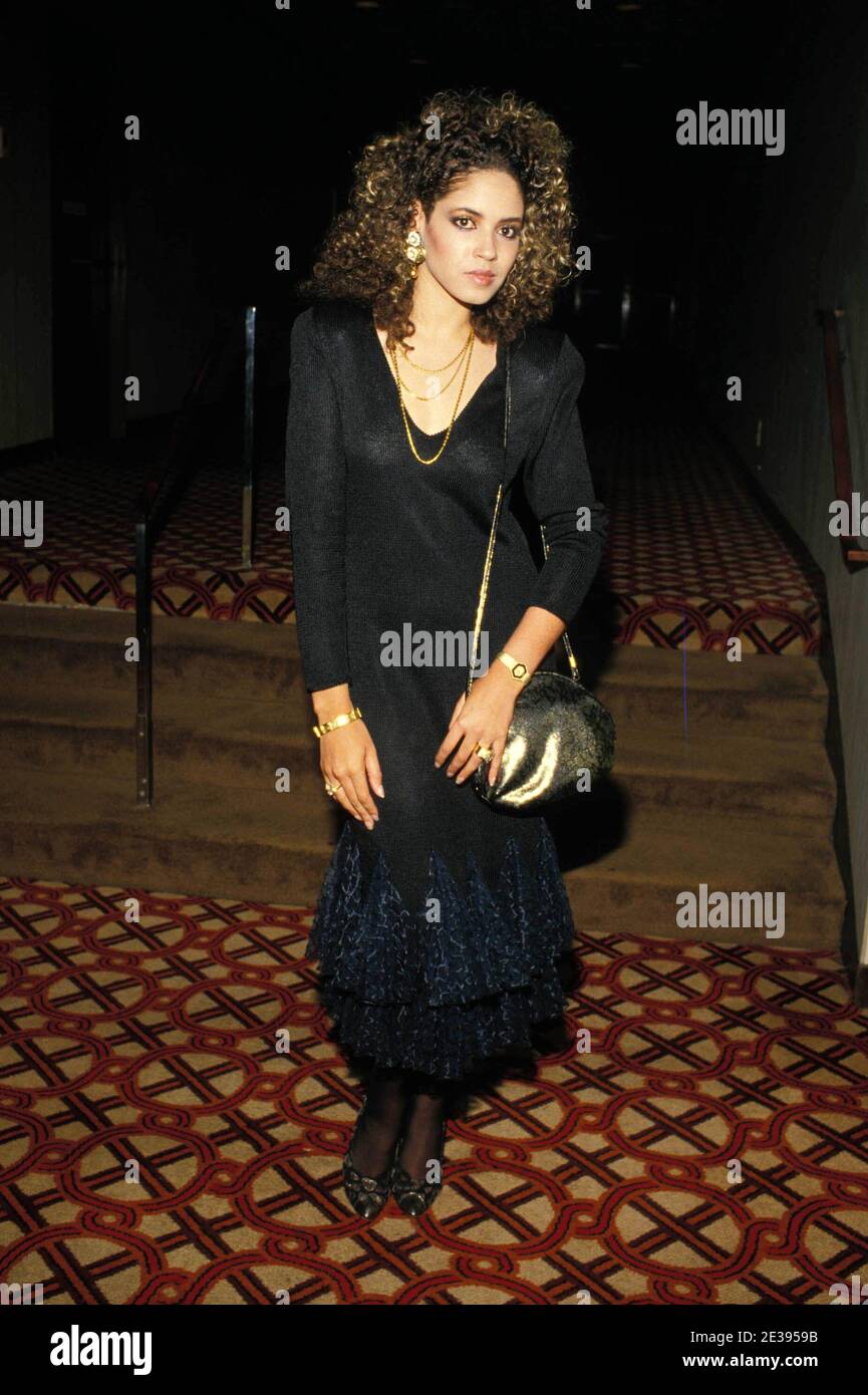 Pebbles 1986 Credit: Ralph Dominguez/MediaPunch Stock Photo - Alamy