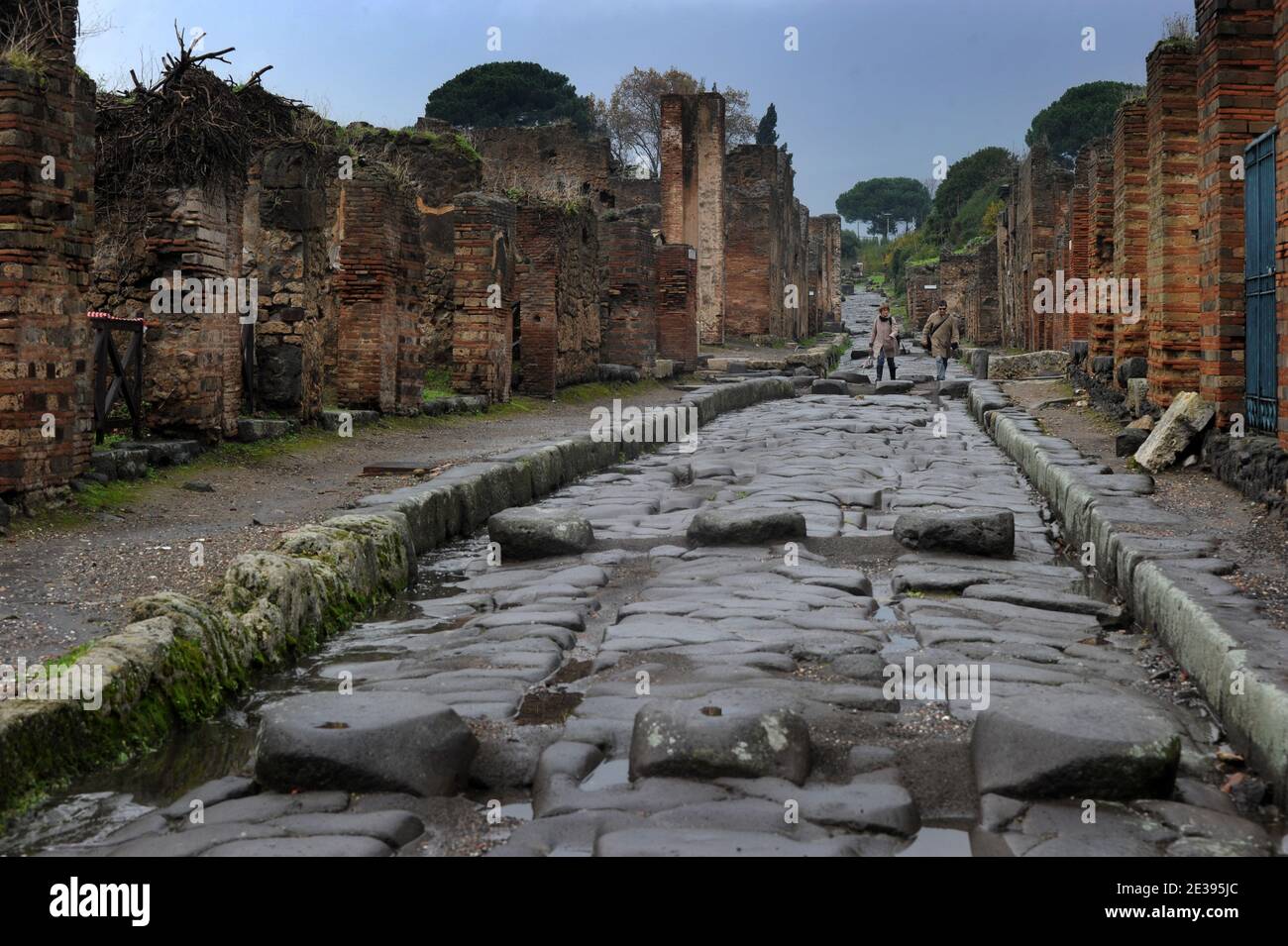 The ancient Roman city of Pompeii, preserved in volcanic ash 2,000 ...