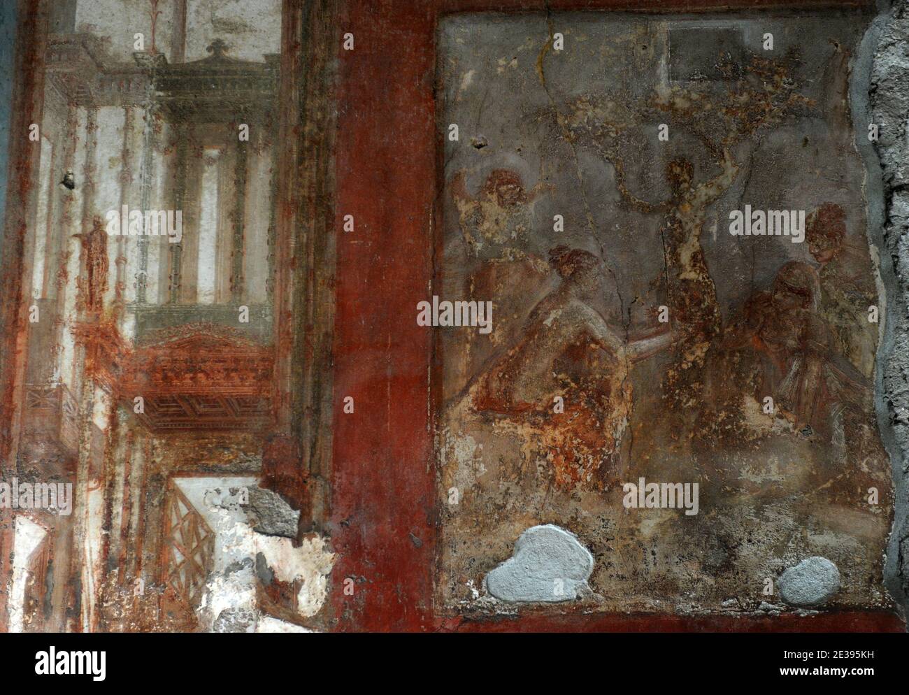 A view of the House of the Dioscuri in Pompeii, south Italy on November ...