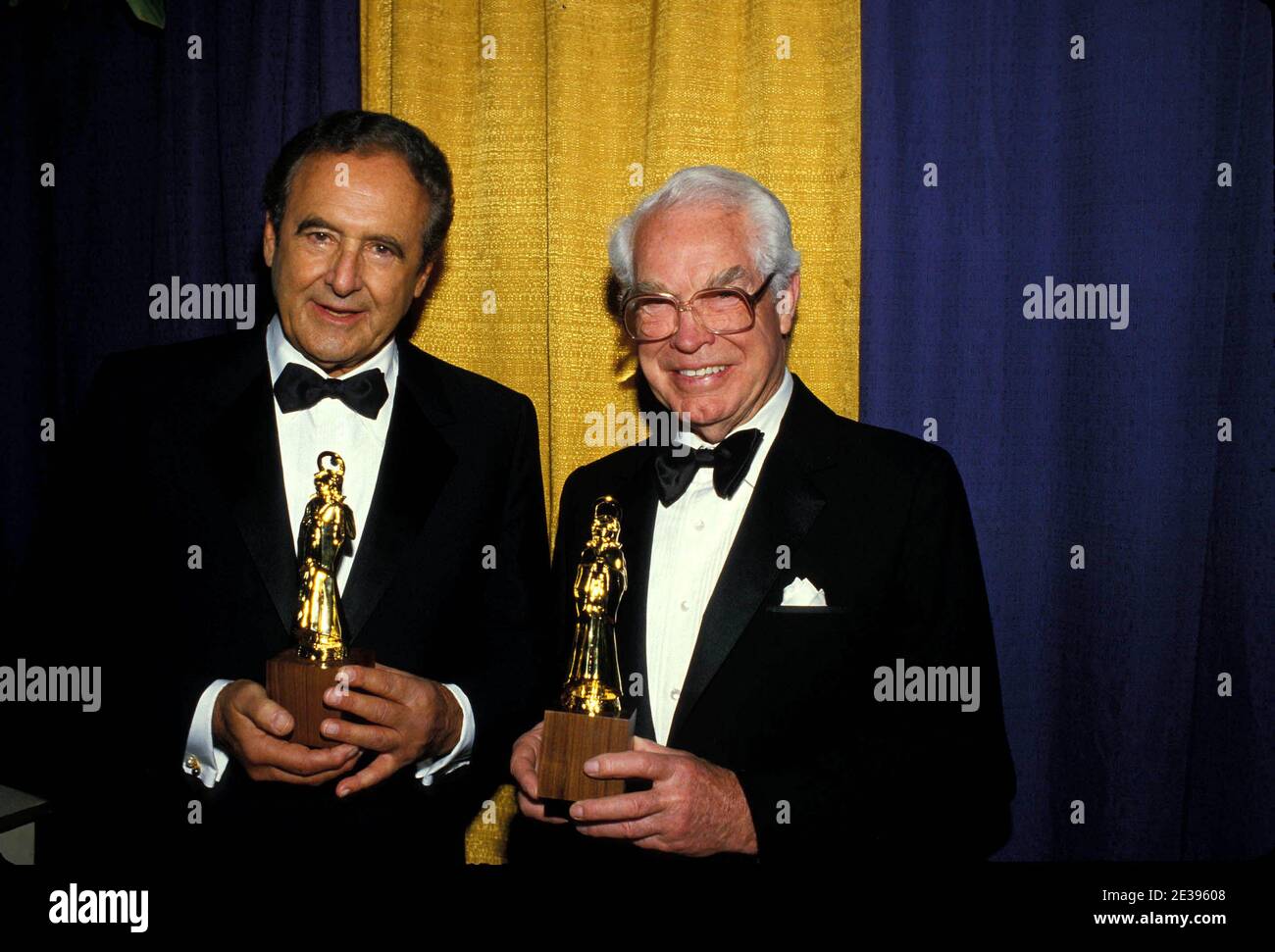 Joseph Barbera And William Hanna At The 1987 Angel Awards Credit: Ralph ...