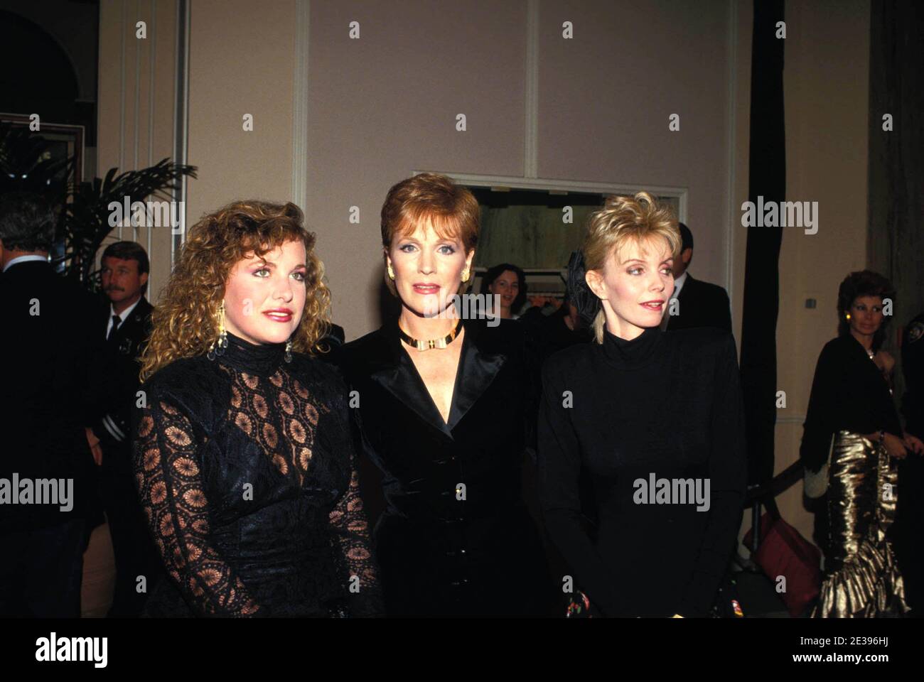 Emma Walton, Julie Andrews And Jennifer Andrews 1987 Credit: Ralph ...