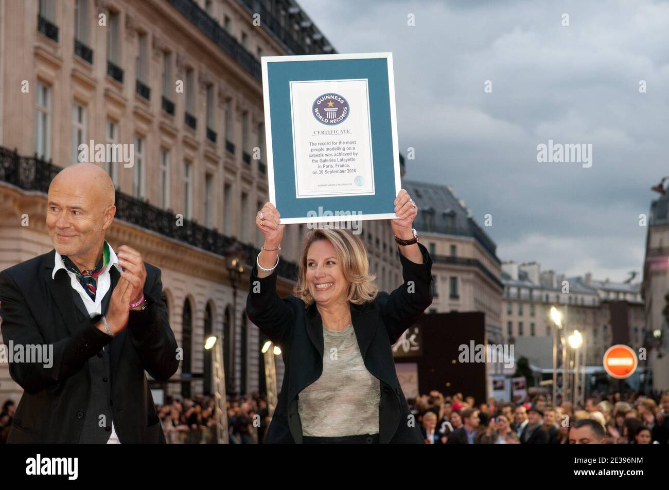 World record for the biggest fashion show organized by the Galeries ...