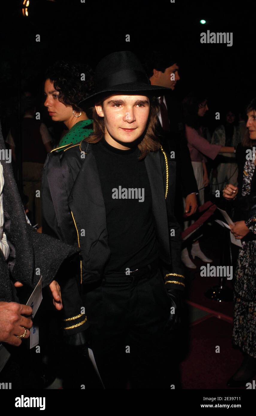Corey Feldman 1987 Credit: Ralph Dominguez/MediaPunch Stock Photo - Alamy
