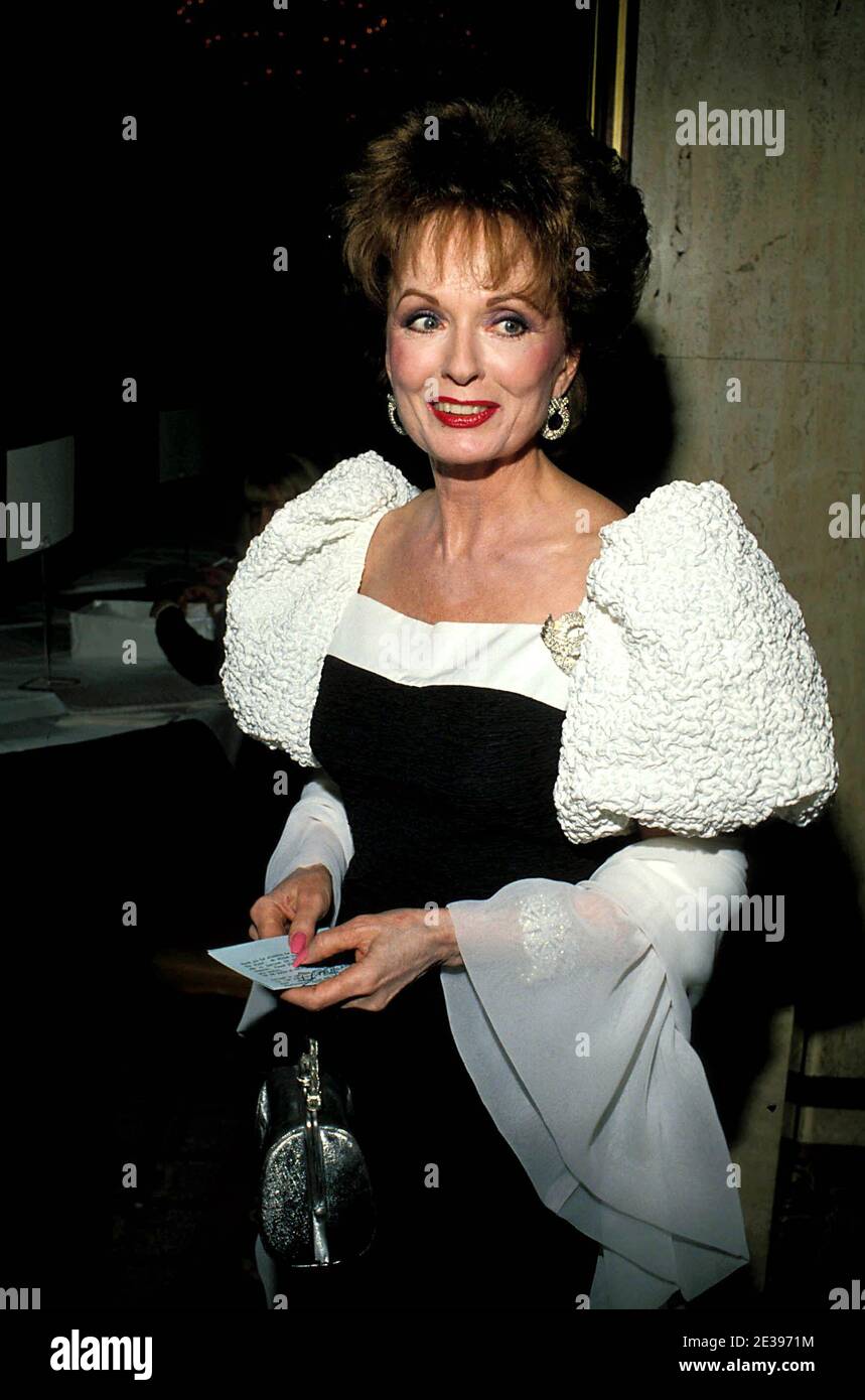 Ann Blyth 1988 Credit: Ralph Dominguez/MediaPunch Stock Photo - Alamy