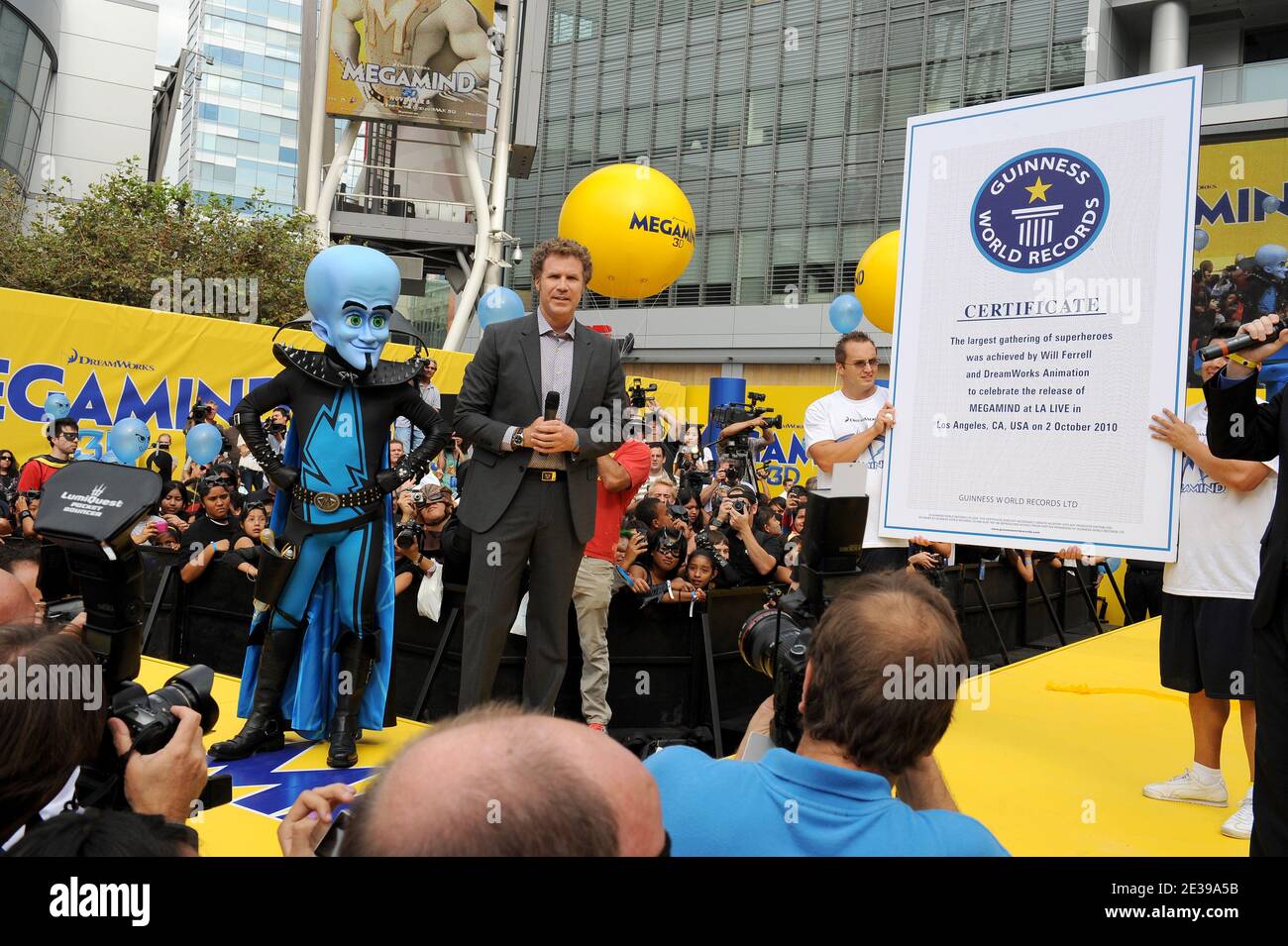 Largest gathering of superheroes hi-res stock photography and images ...