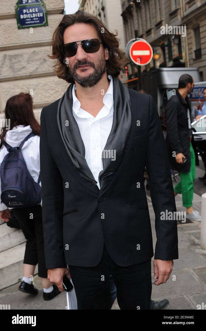 Frederic Beigbeder arriving at John Galliano Spring/Summer 2011 ready ...