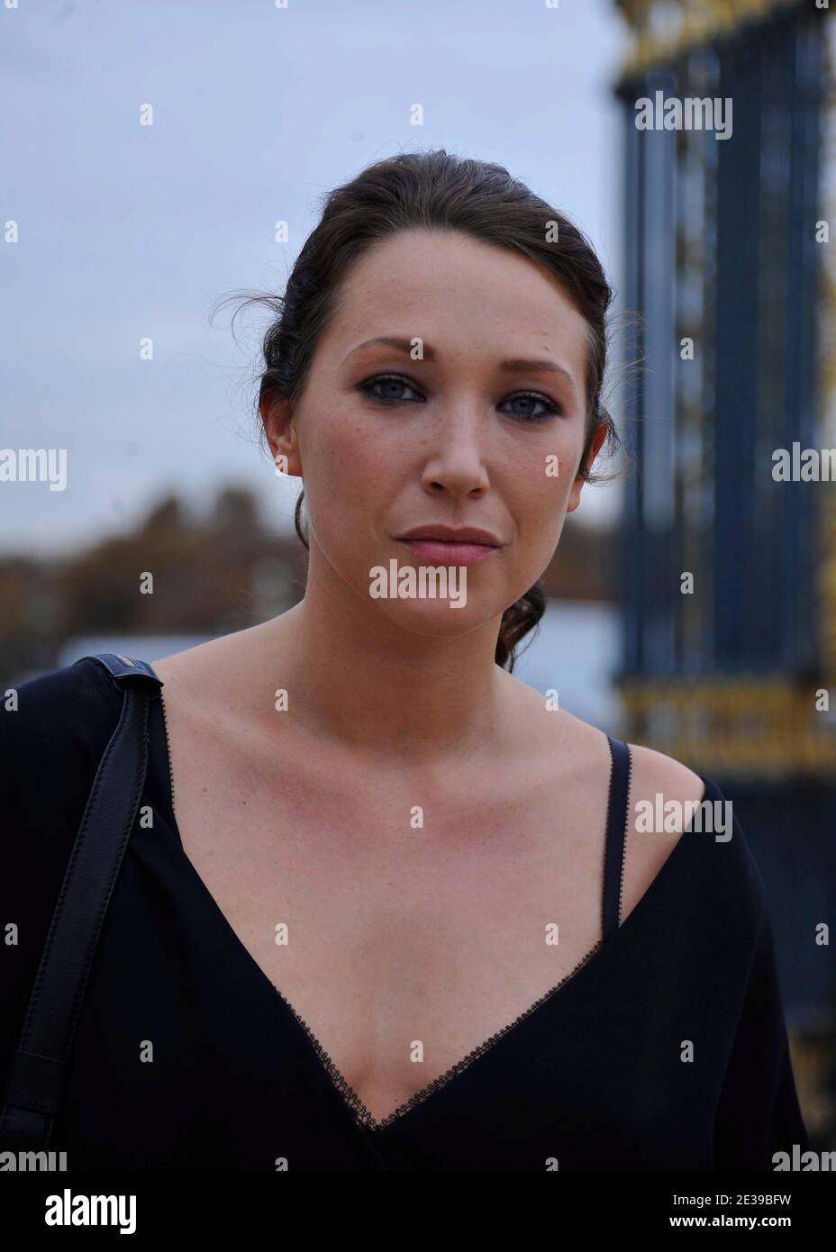 Laura Smet arriving for the Chloe fashion show held at the Espace ...