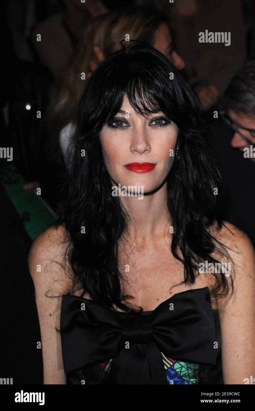 Mareva Galanter attending the Jean-Charles Castelbajac spring-summer ...
