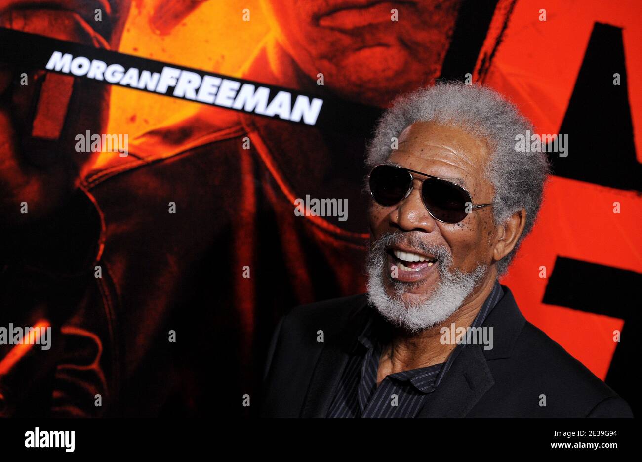 "Morgan Freeman attends the premiere of ""Red"" at the Mann's Chinese ...