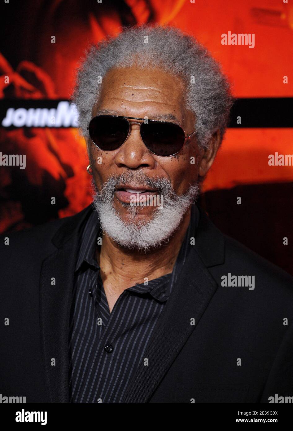 "Morgan Freeman attends the premiere of ""Red"" at the Mann's Chinese ...