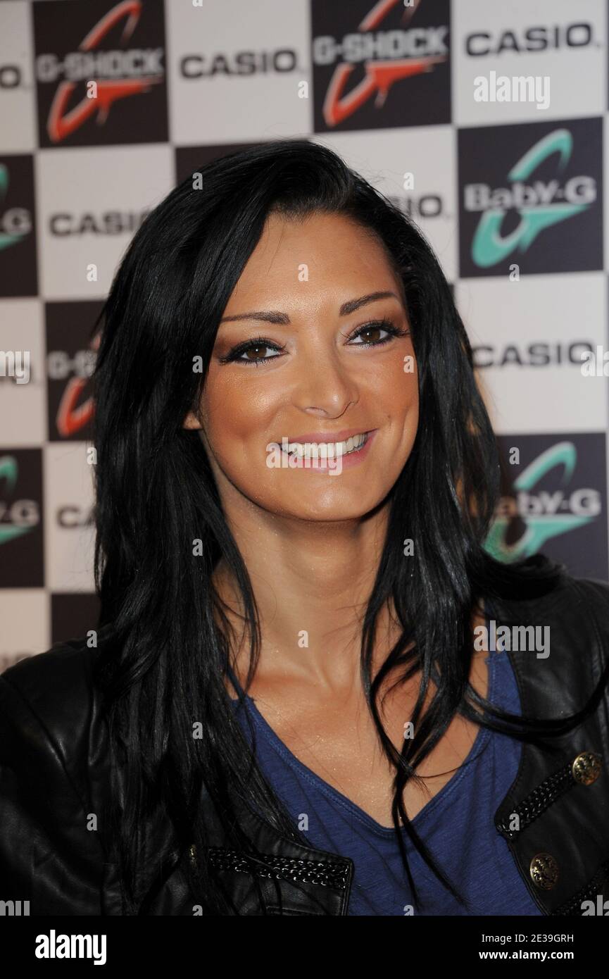 Emilie (Secret Story) attending the G-Shock Casio party held at the 15/ ...