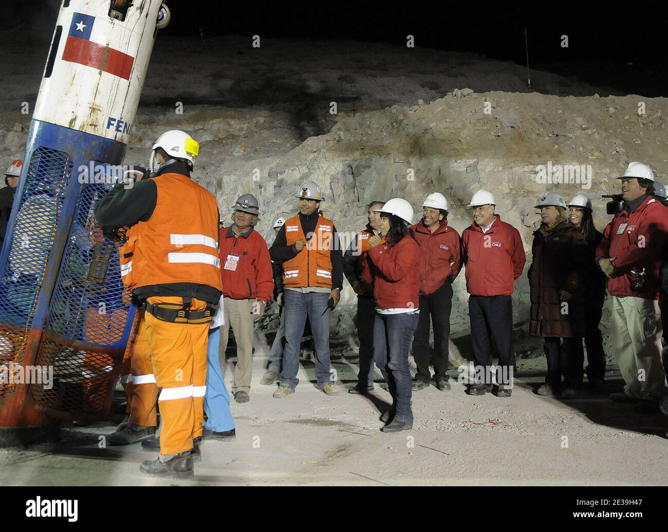 Mine rescue capsule hi-res stock photography and images - Alamy