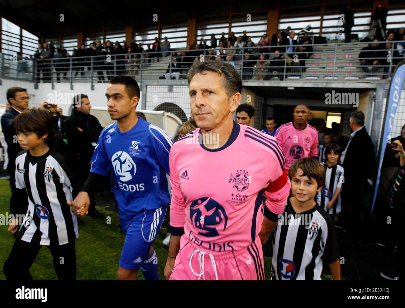 Olympique Lyonnais Football coach Claude Puel during a Charity Soccer ...
