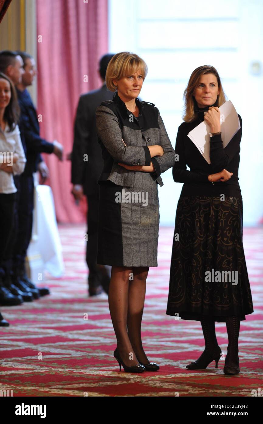 French Junior minister for the family and solidarity Nadine Morano is ...