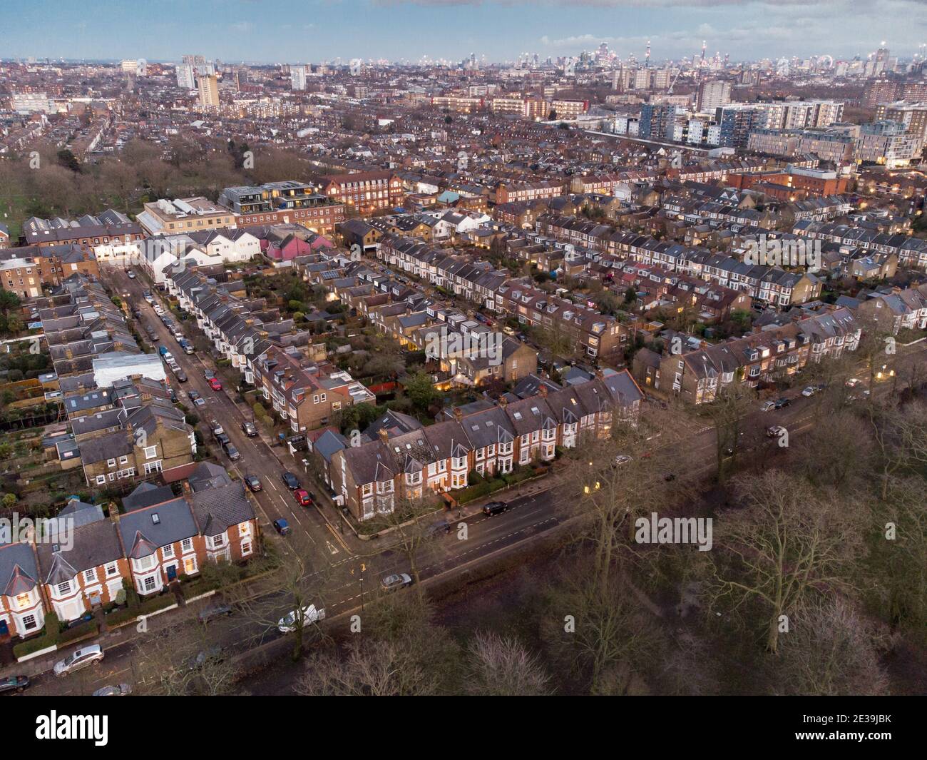 Queens Park, North west London residential district Stock Photo - Alamy
