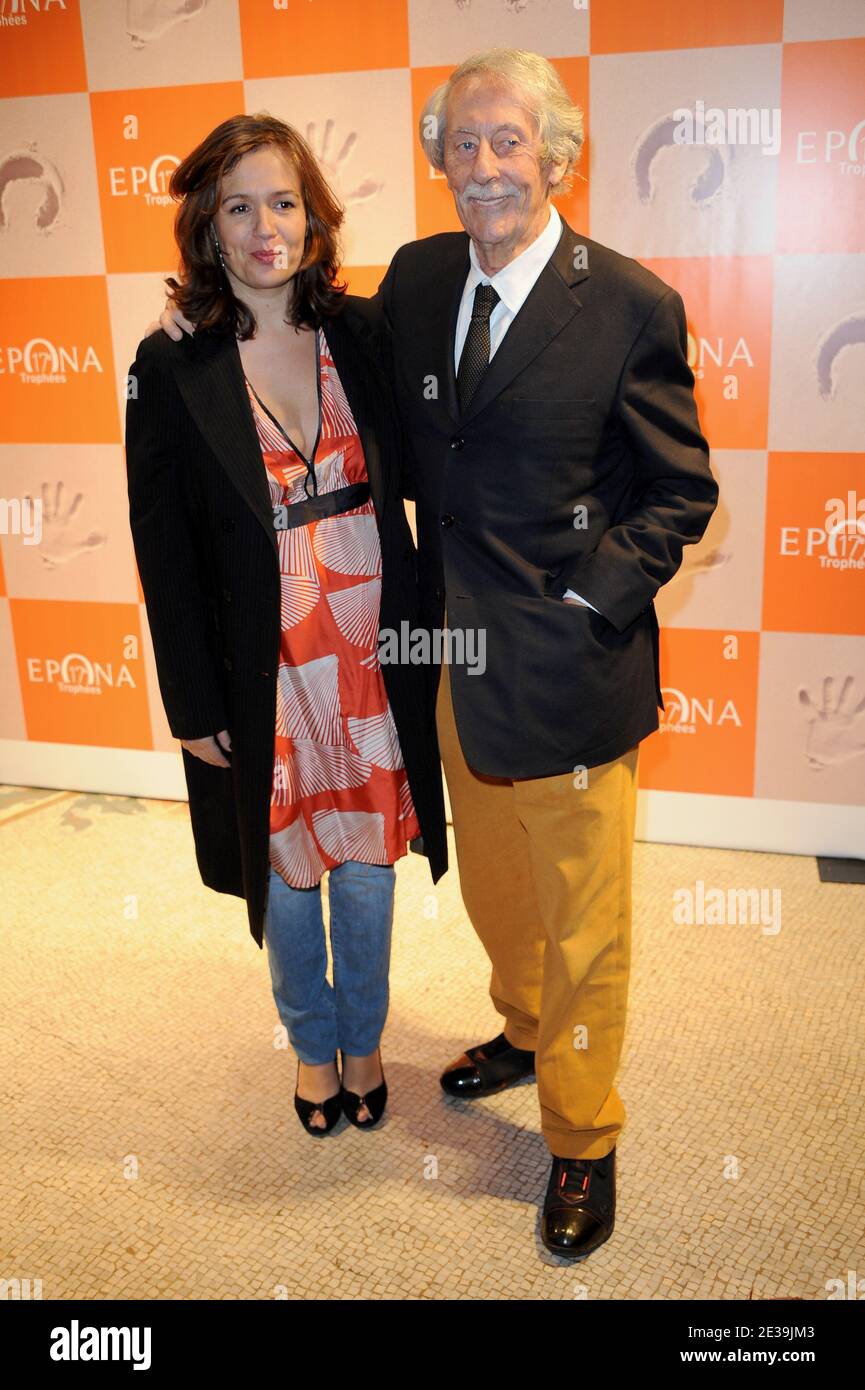 Delphine Gleize and Jean Rochefort attending the 17th annual Epona ...