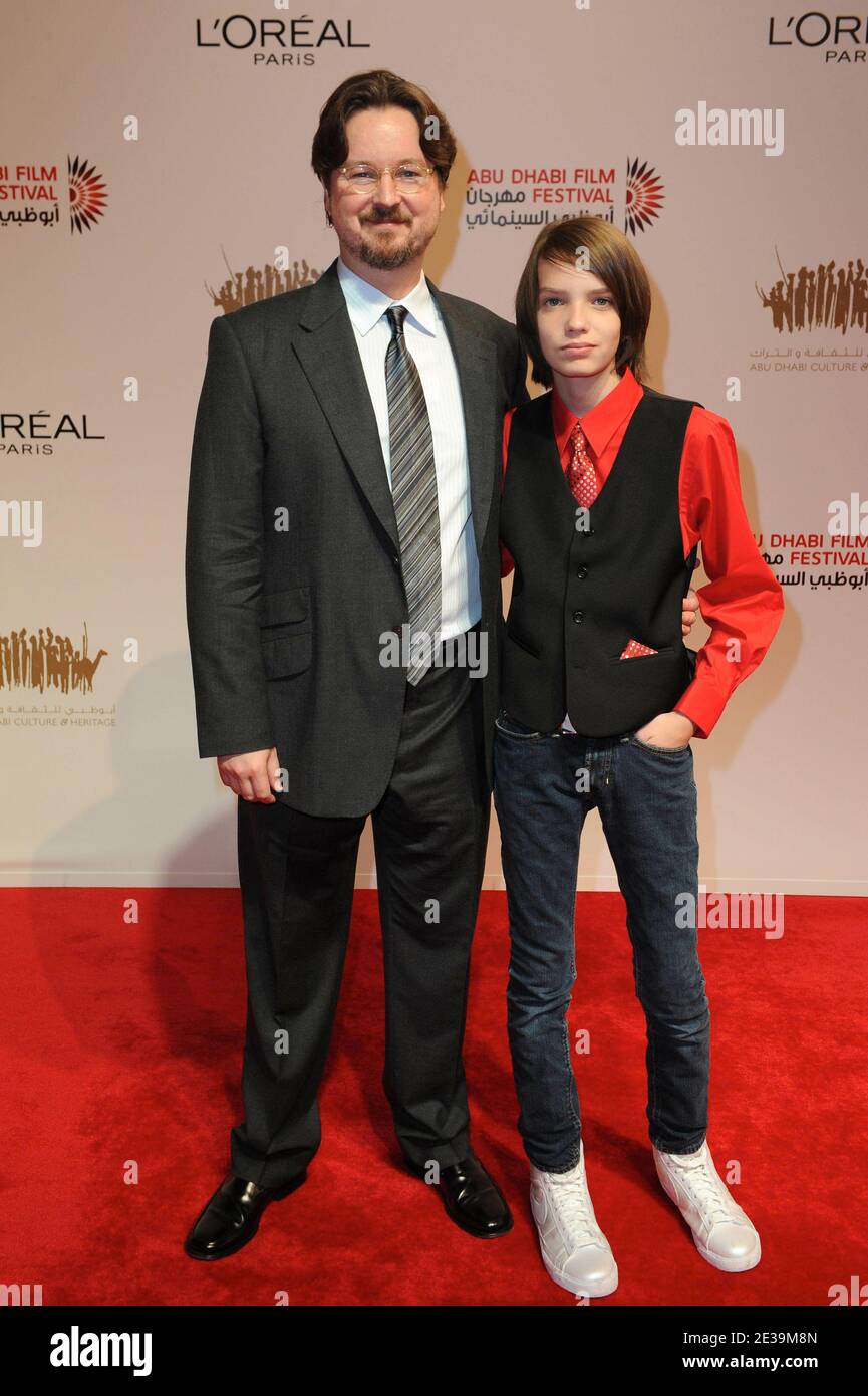 U.S. director Matthew Reeves (L) and actor Kodi Smit-McPhee arrive for ...