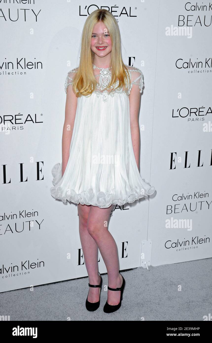 Elle Fanning attends ELLE's 17th Annual Women in Hollywood Tribute at ...
