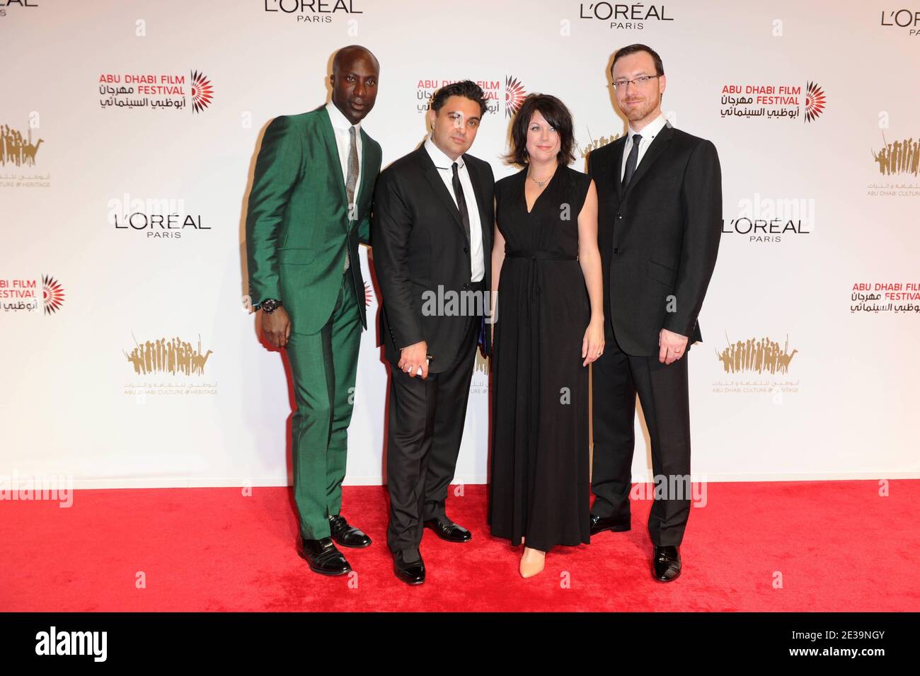 L-R : British fashion designer Ozwald Boateng, movie 'A Man's Story ...