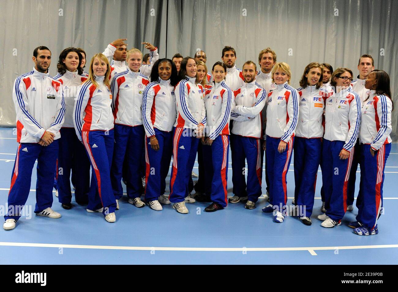 French fencing team hi-res stock photography and images - Alamy