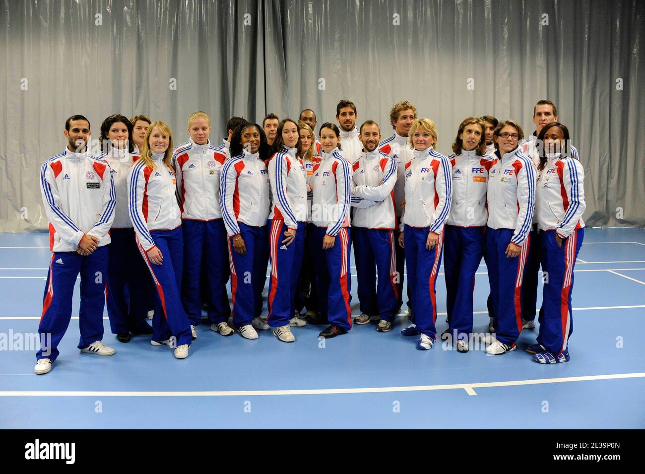 French fencing team hi-res stock photography and images - Alamy