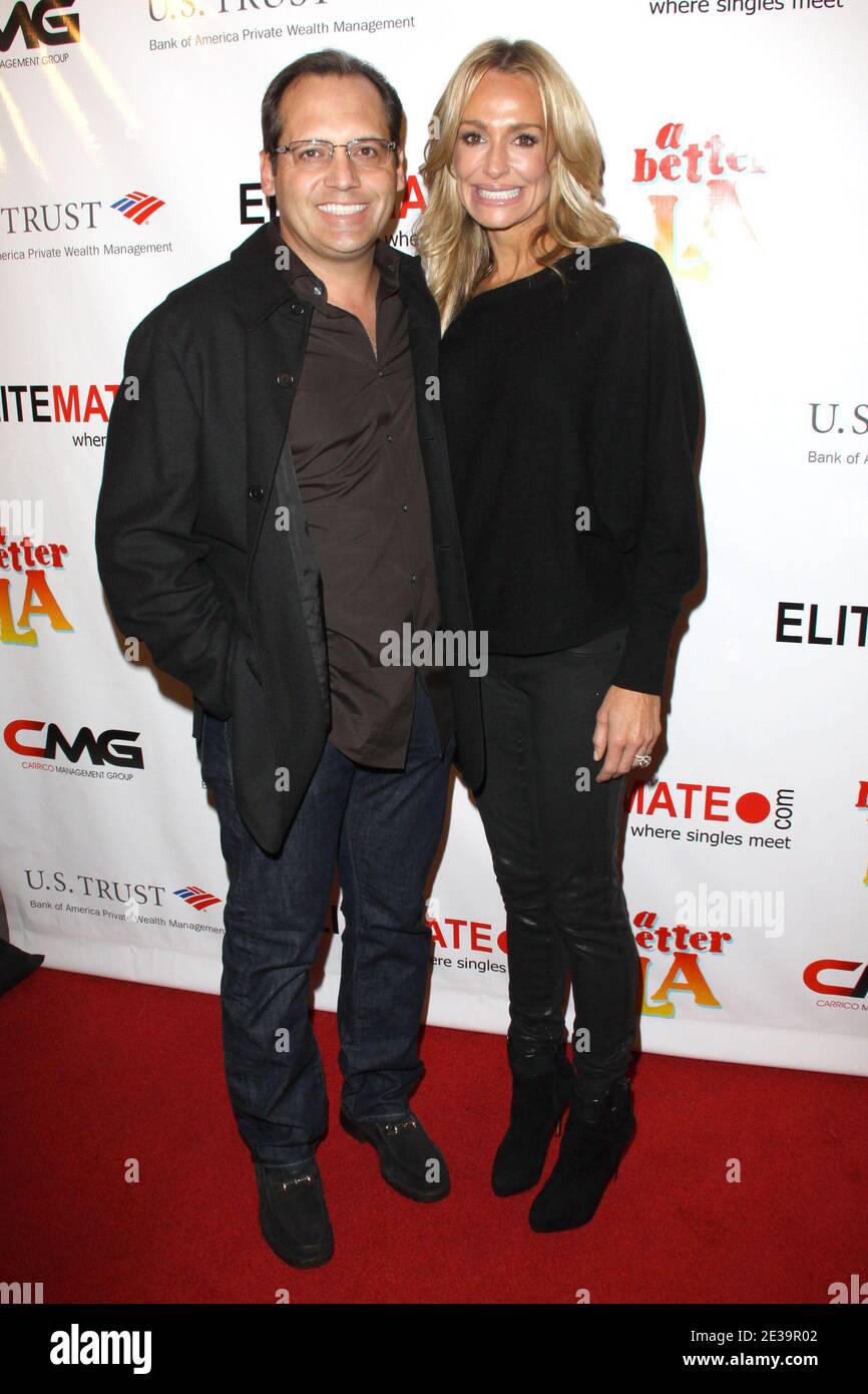Taylor Armstrong, Russell Armstrong arriving for Bowl for a Better L.A ...