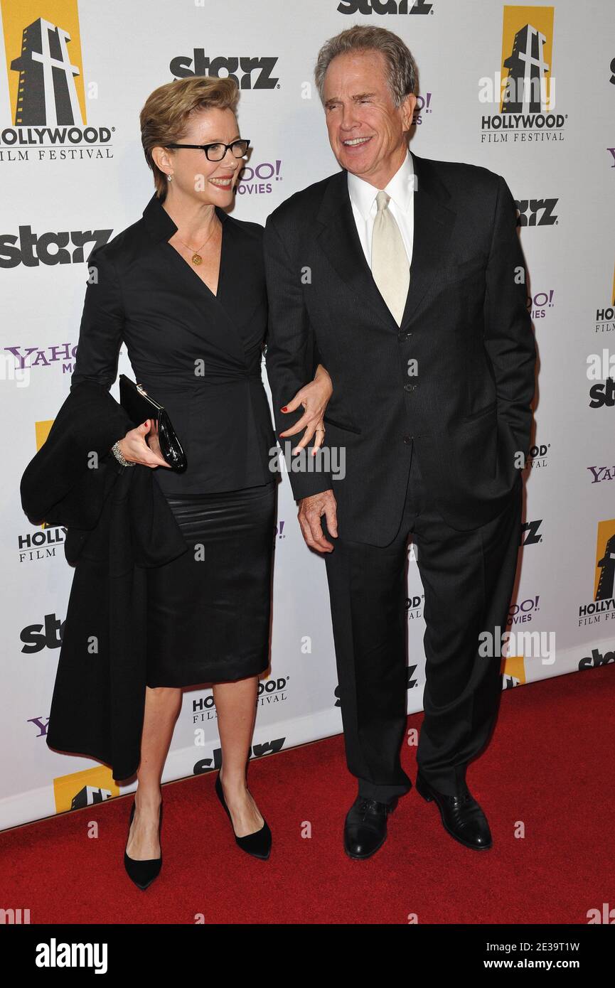 Warren Beatty and Annette Bening arriving for the 14th Annual Hollywood ...