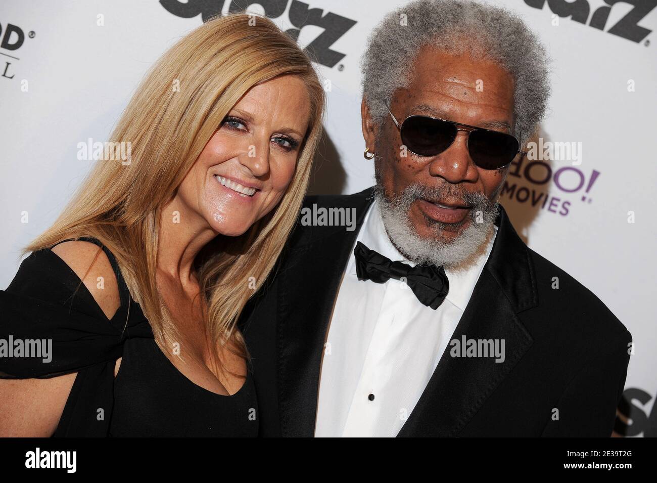 Morgan Freeman arriving for the 14th Annual Hollywood Awards Gala at ...