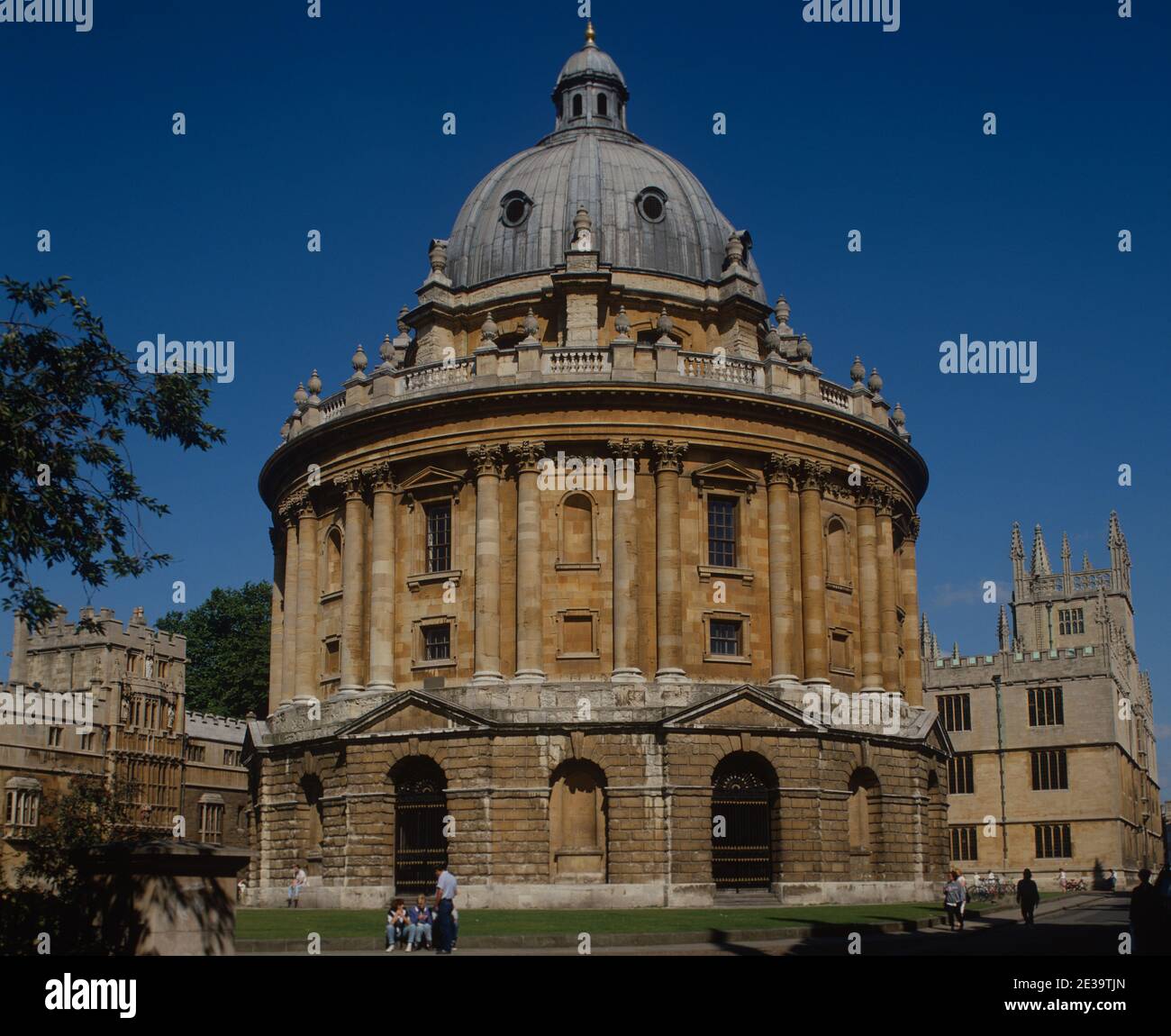 UK, Oxford, Radcliff Camera, Oxford University Building, designed by ...