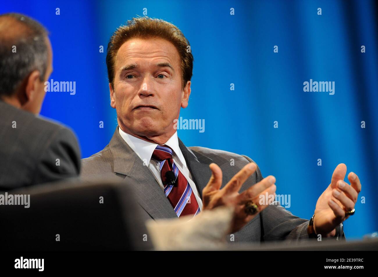 Californias Governor Arnold Schwarzenegger Attends The 2010 Womens