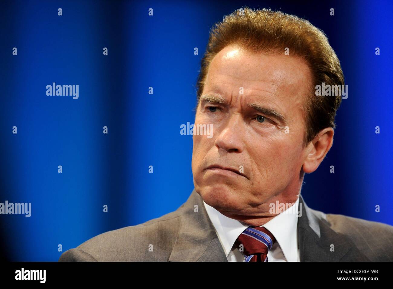 California's Governor Arnold Schwarzenegger attends the 2010 Women's ...