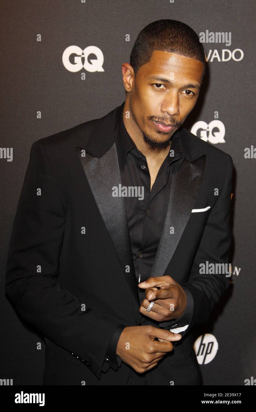Nick Cannon poses before GQ's The Gentlemen's Ball at The Edison ...