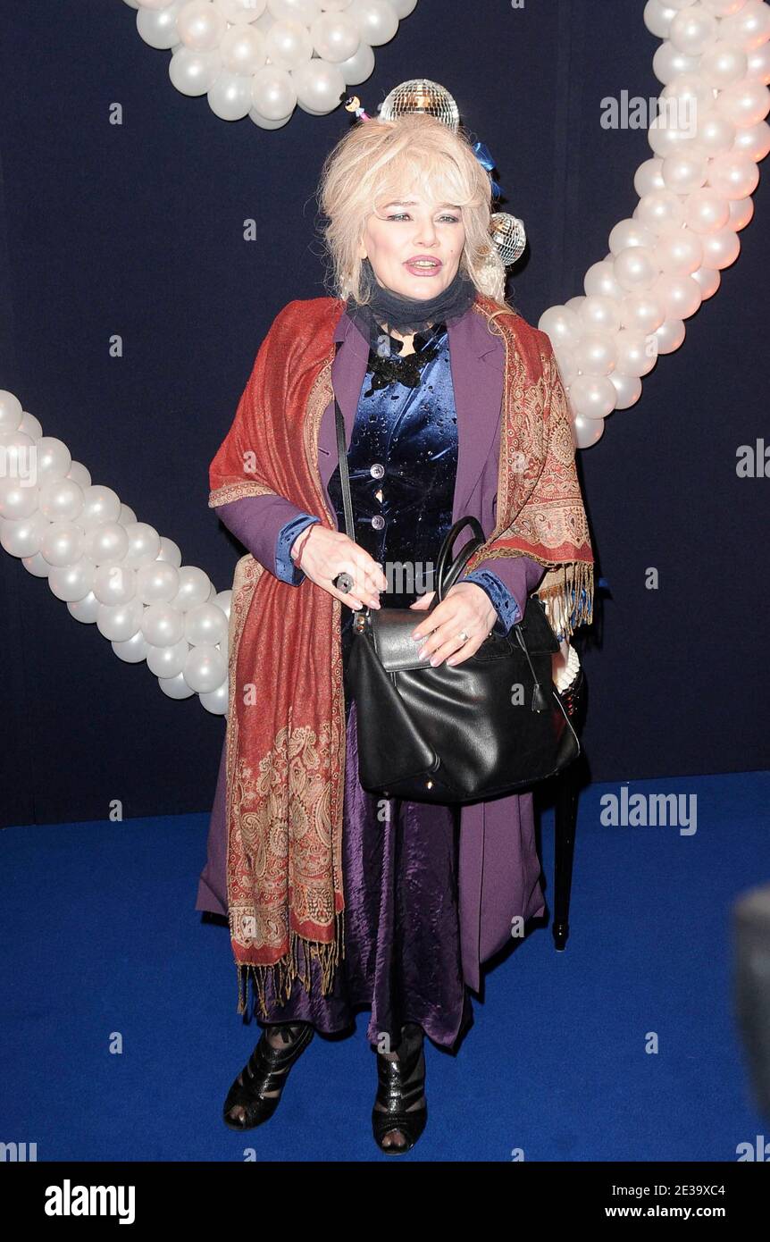 Armande Altai attends the premiere of new musical show, 'Mamma Mia ...