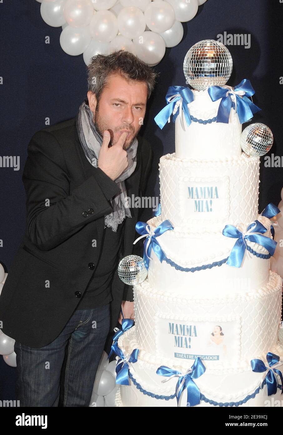 Alexandre Anthony attends the premiere of new musical show, 'Mamma Mia ...