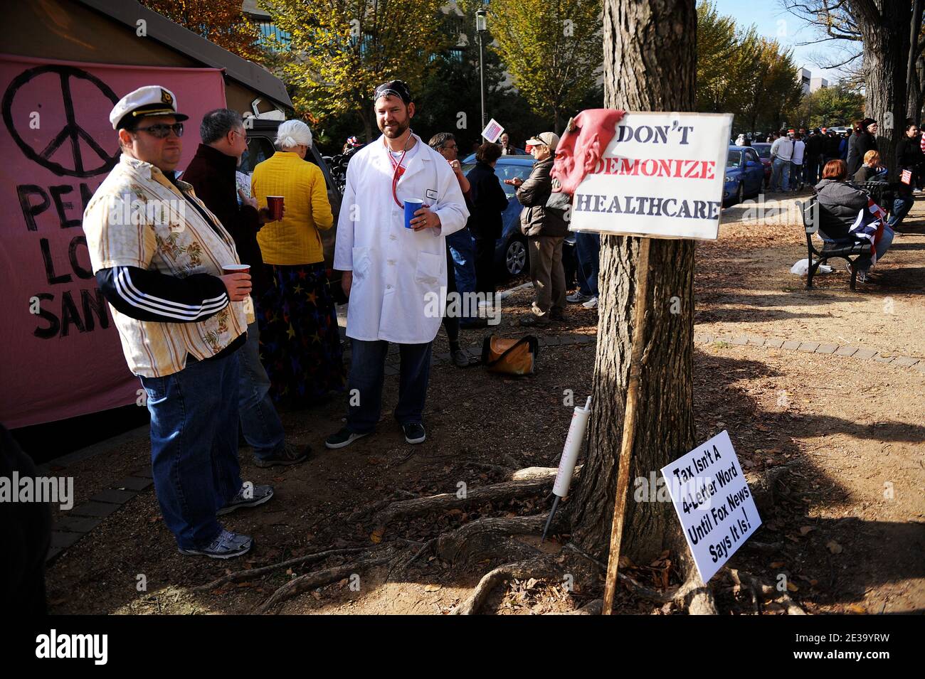 Rally to restore sanity hi-res stock photography and images - Alamy