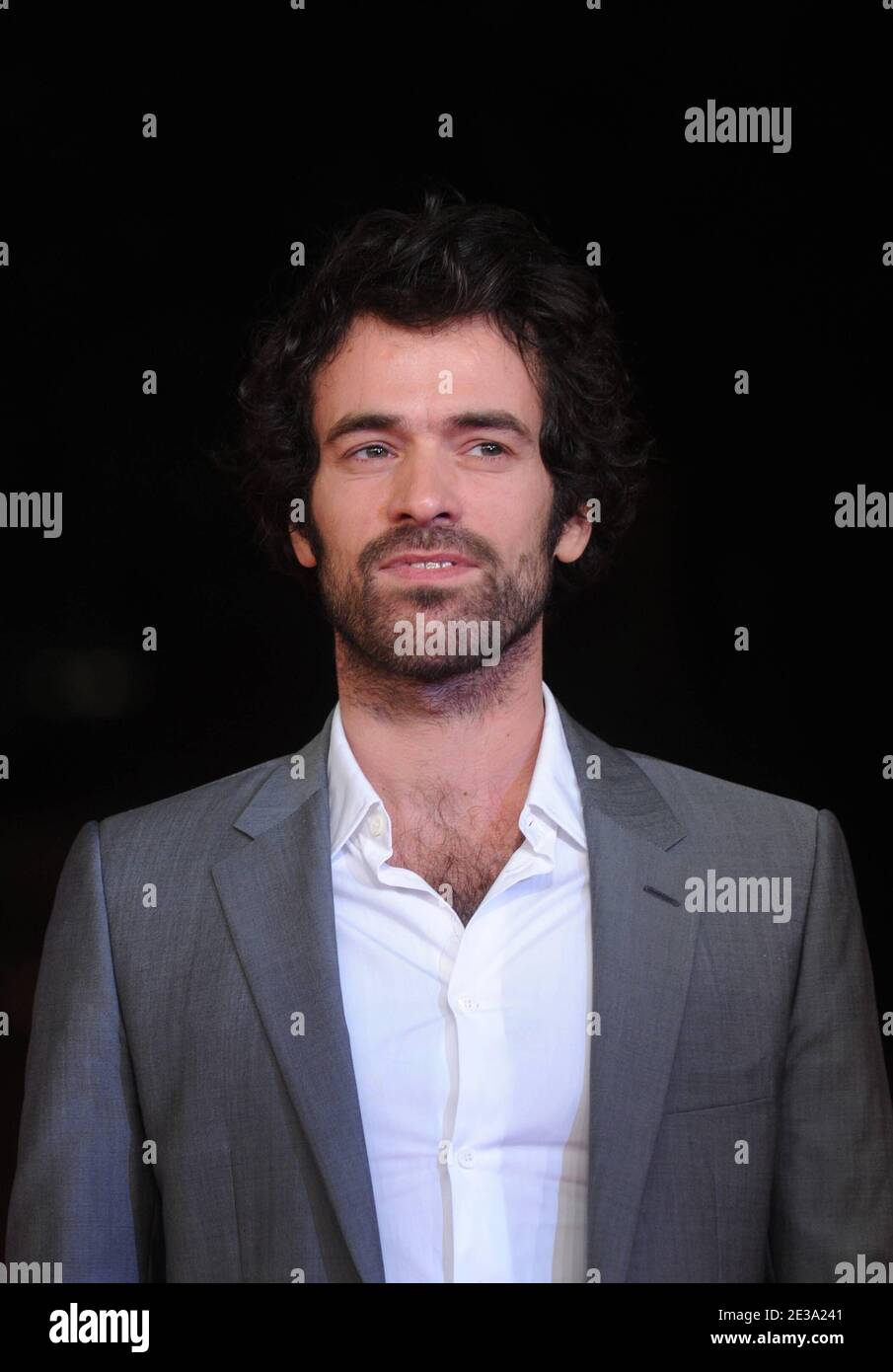 French actor Romain Duris attends the 'L'Homme Qui Voulait Vivre Sa Vie ...