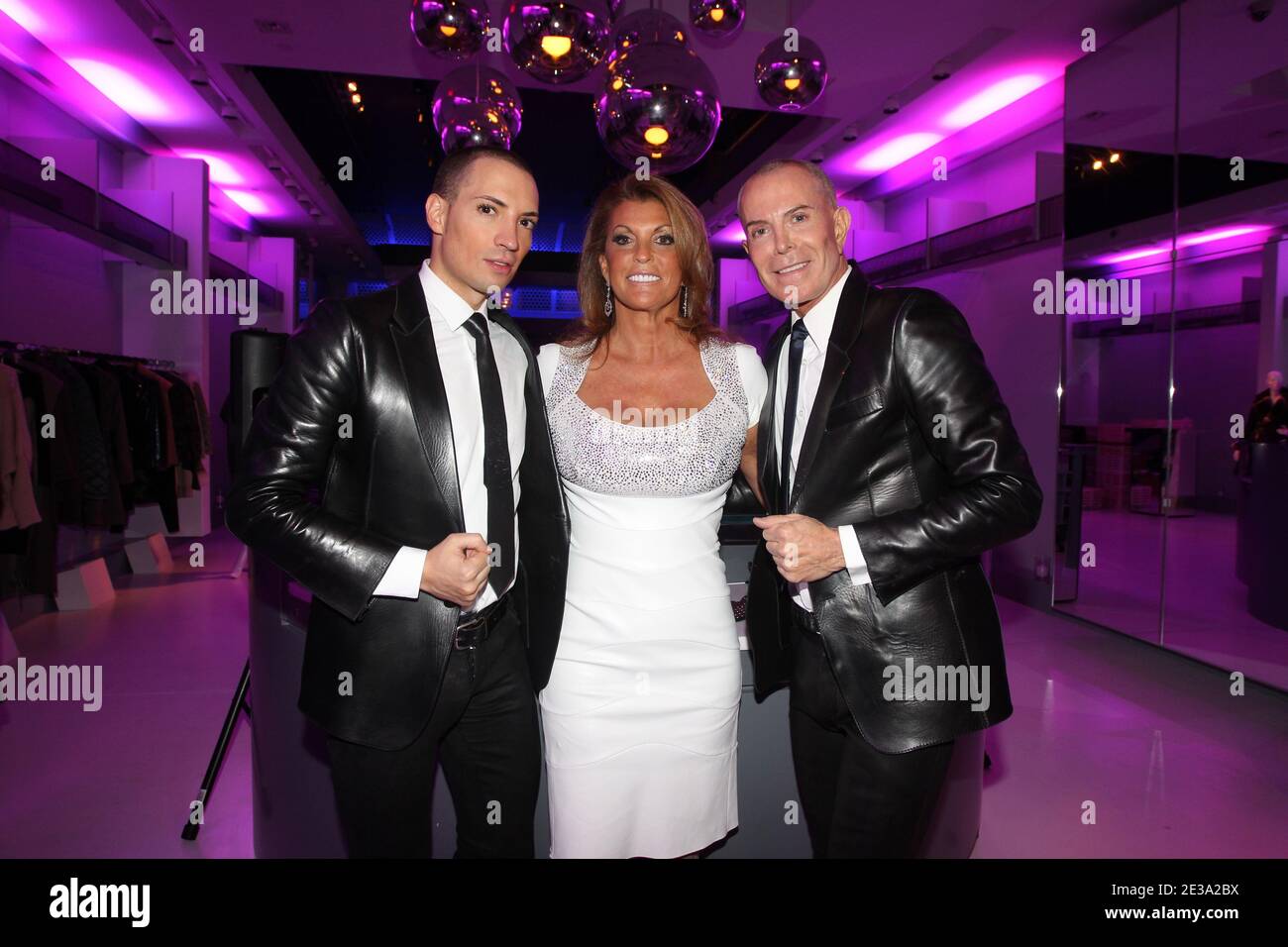 Exclusive. French designer Jean-Claude Jitrois poses with owner Randi ...