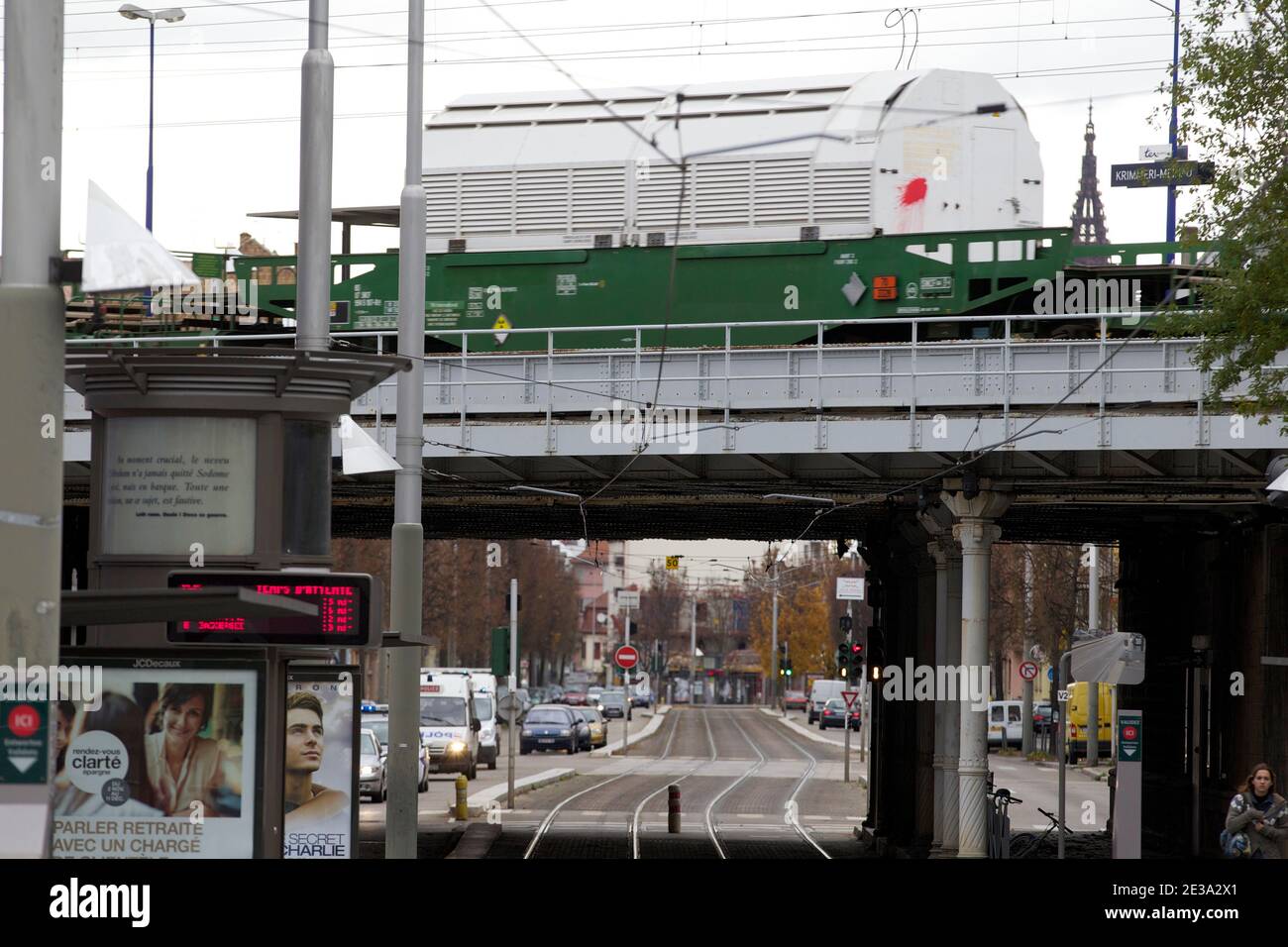 Nuclear waste train hi-res stock photography and images - Alamy